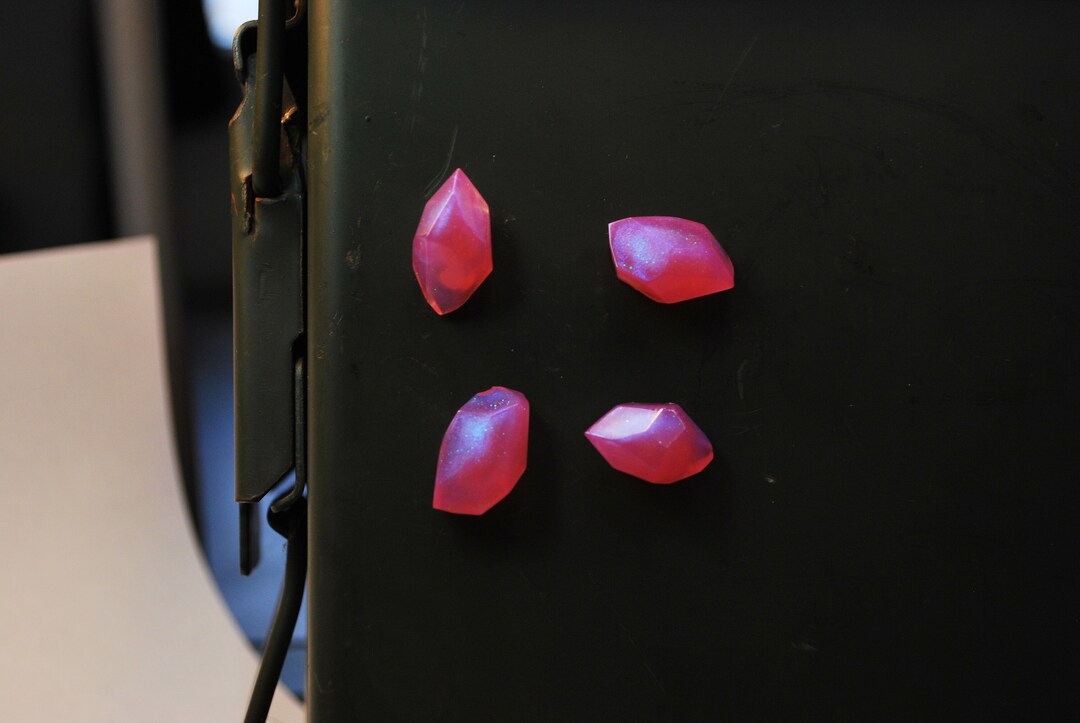 Crystal Magnets Set | Customizable Colors | Unique Home Decor - Etsy