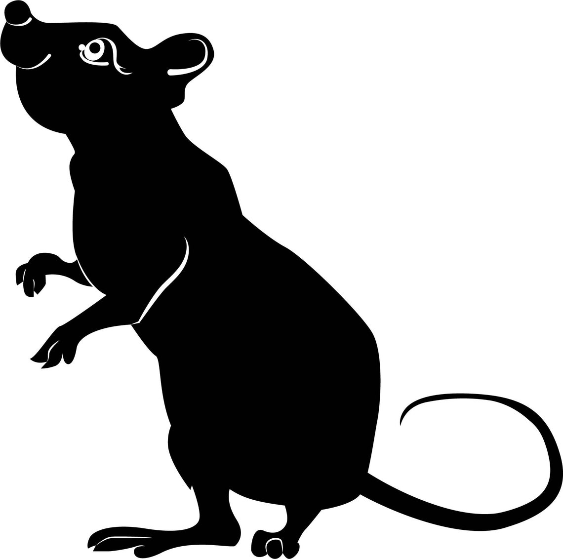 Rats SVG Mouse Svg Rodent Svg Rat Clipart Rat Files for | Etsy