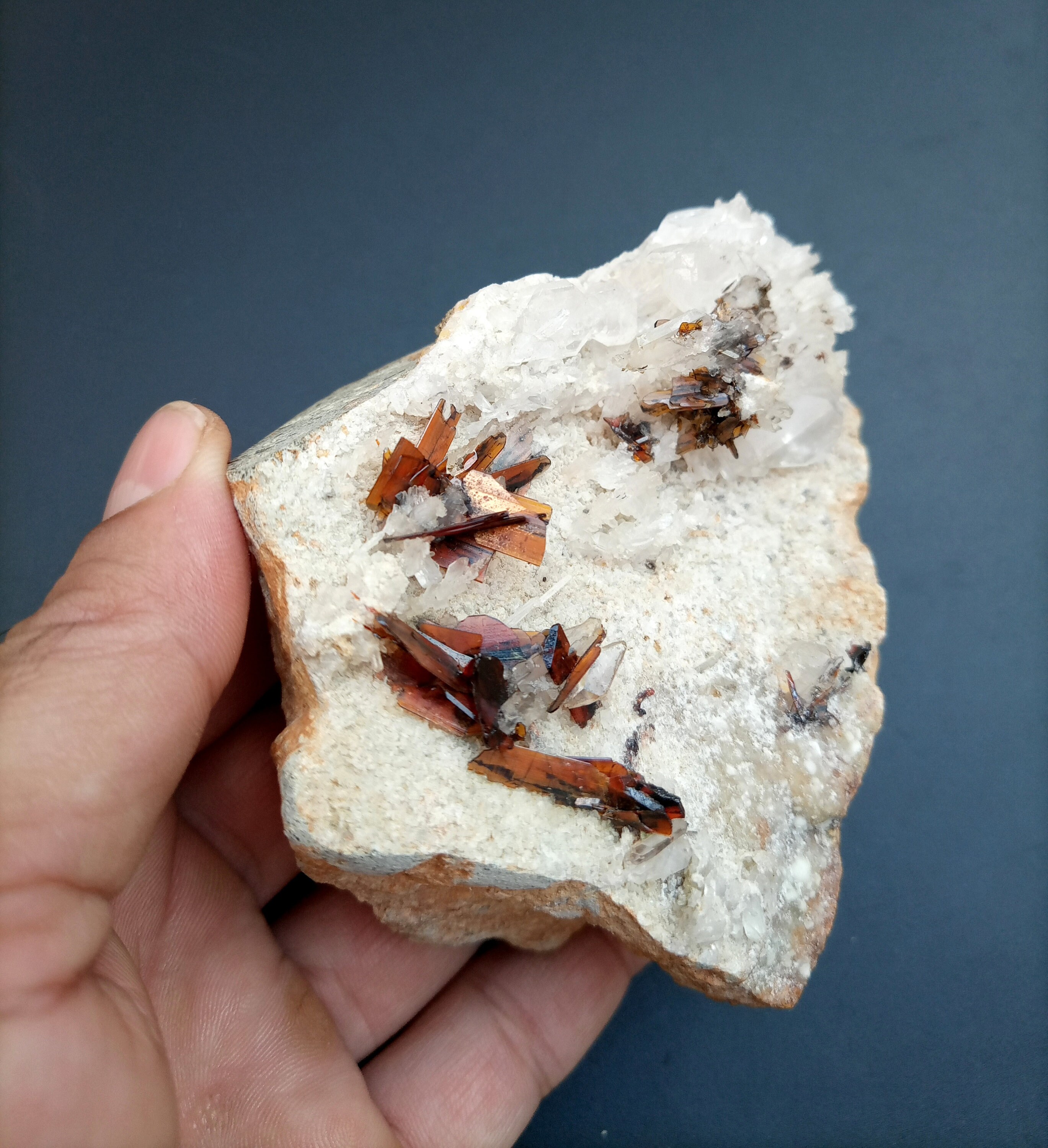 Brookite With Quartz From BalochistanPakistan. | Etsy