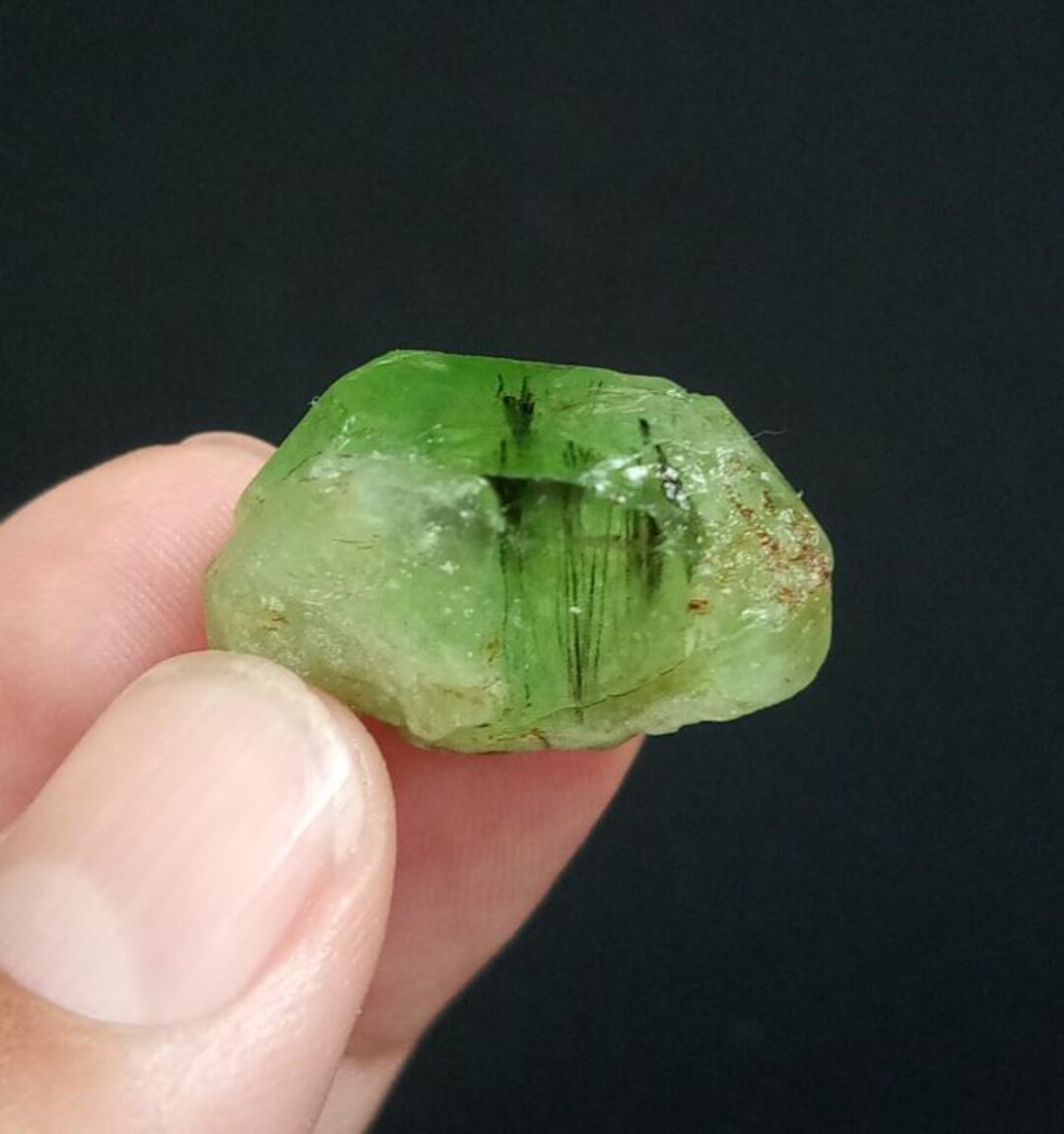 Peridot With Hematite Inclusions From Khohistan Kpk Pakistan. - Etsy