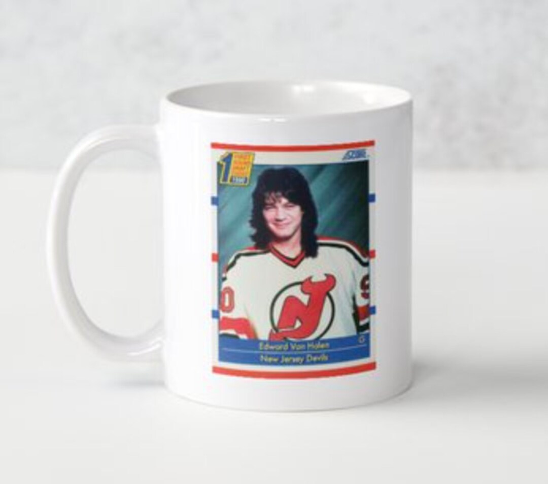 Eddie Van Halen New Jersey Devils Coffee Mug - Etsy