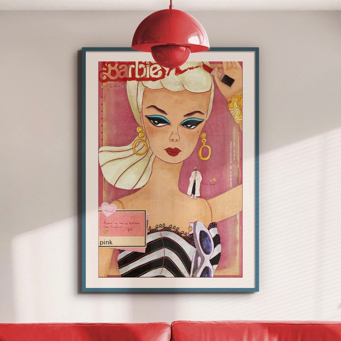 Vintage Barbie Posters