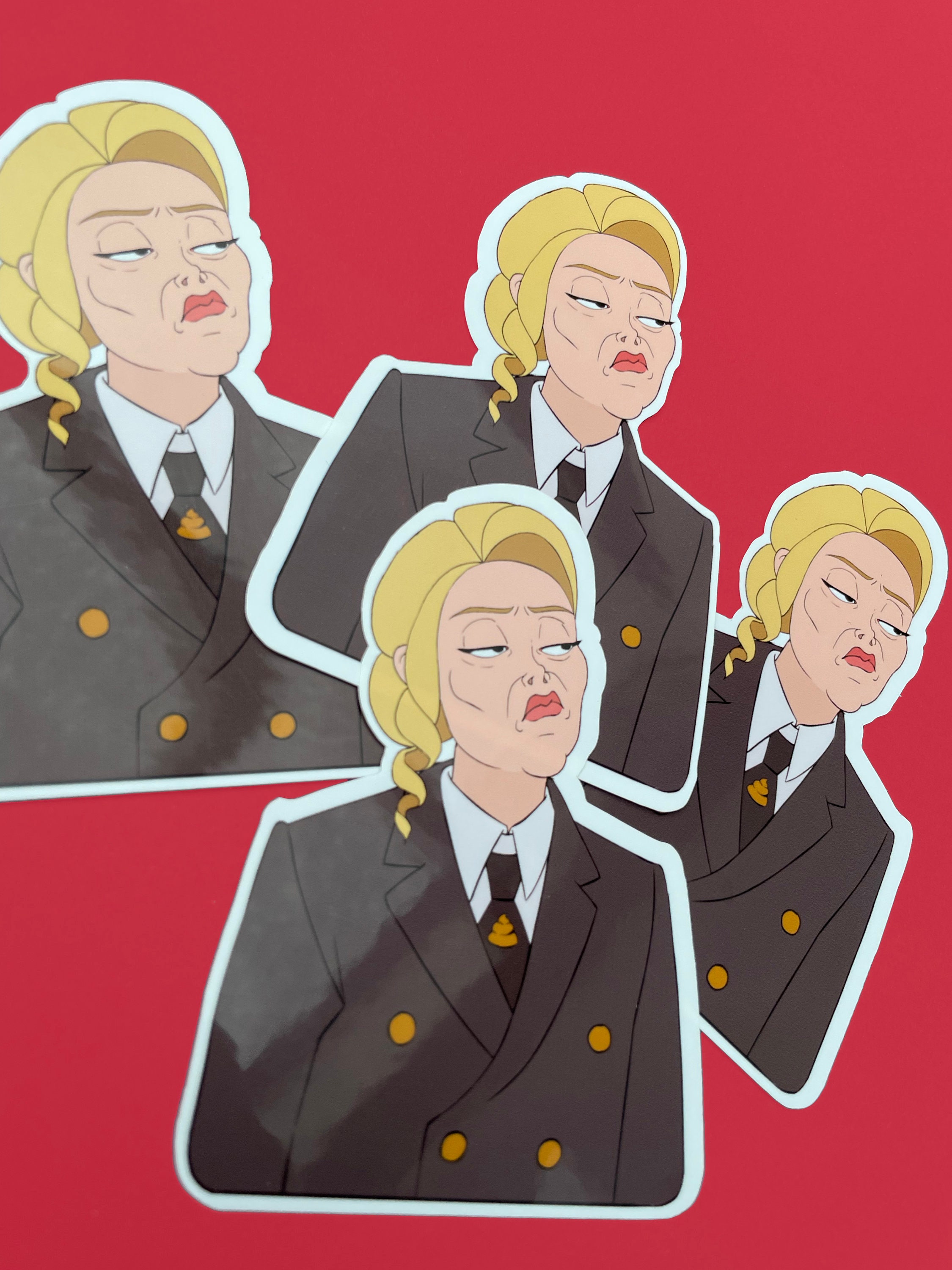Funny Amber Heard Poop Tie Parody Sticker Tik Tok Waterproof - Etsy Ireland