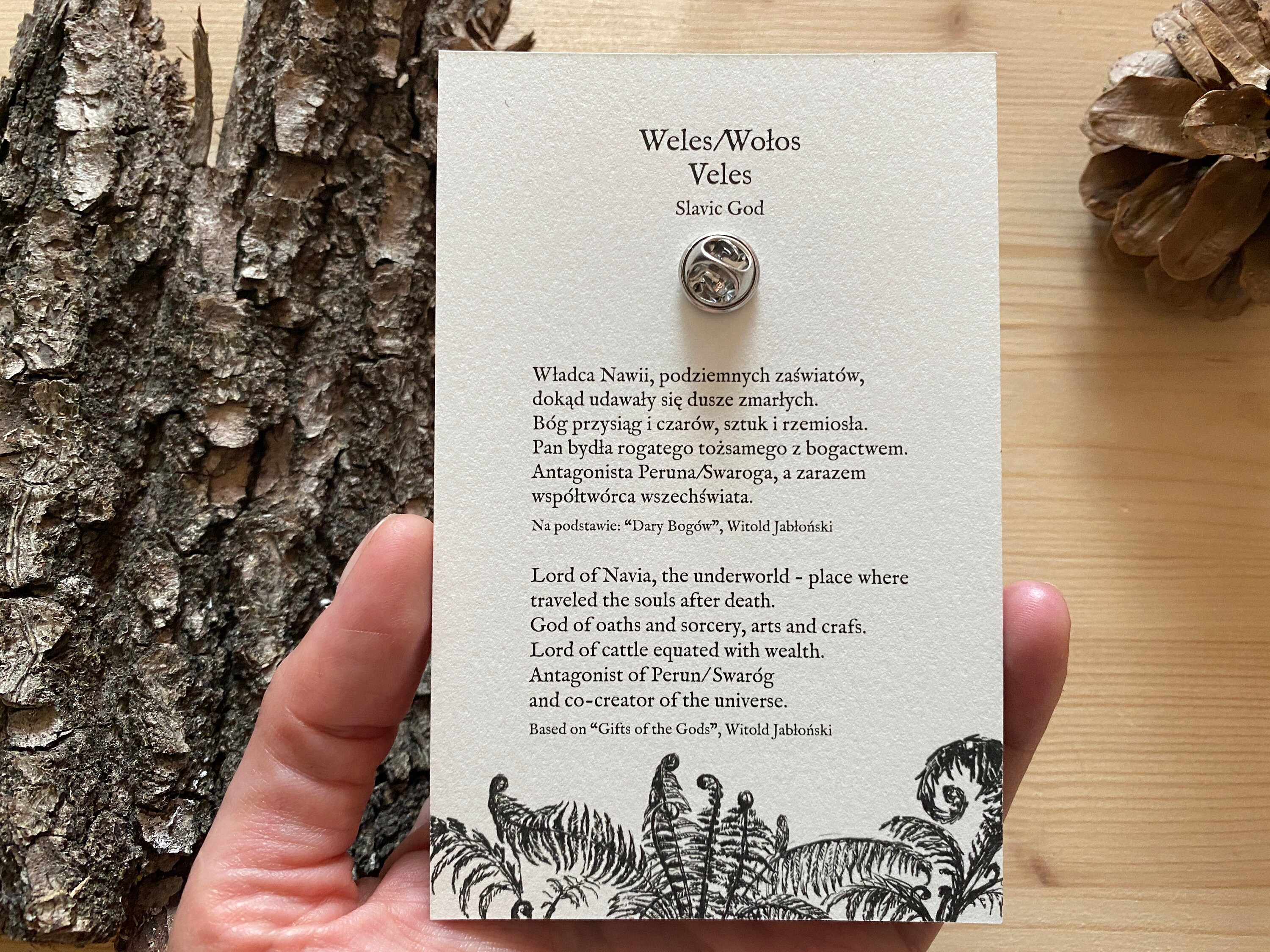 Slavic Pin. Veles. Enamel Pin - Etsy