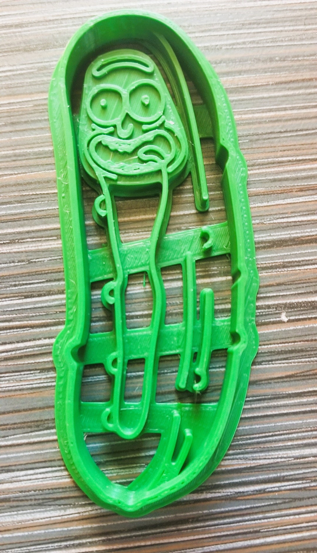 3D Pickle Rick Cookie Cutter - Etsy