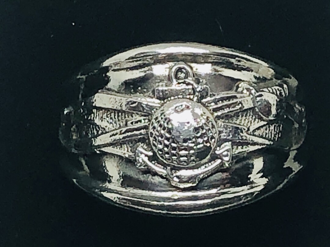 Enlisted Information Dominance (EIWS) Ring, Sterling Silver, Style B - Etsy