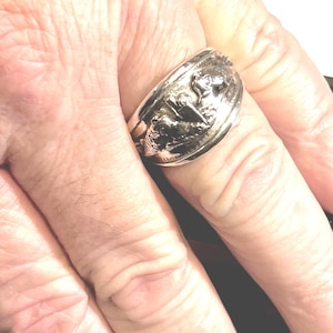 Submarine Warfare "dolphins" Ring, Sterling Silver, Style B - Etsy