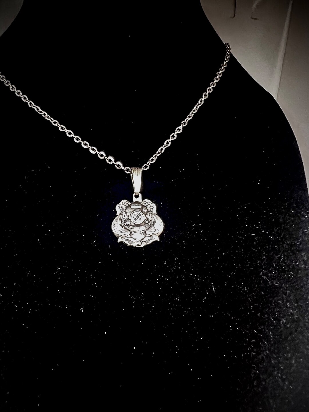 First Class Diver Pendant - Etsy
