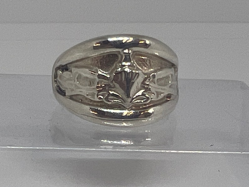 Enlisted Surface Warfare ESW Ring,sterling Silver, Style B - Etsy