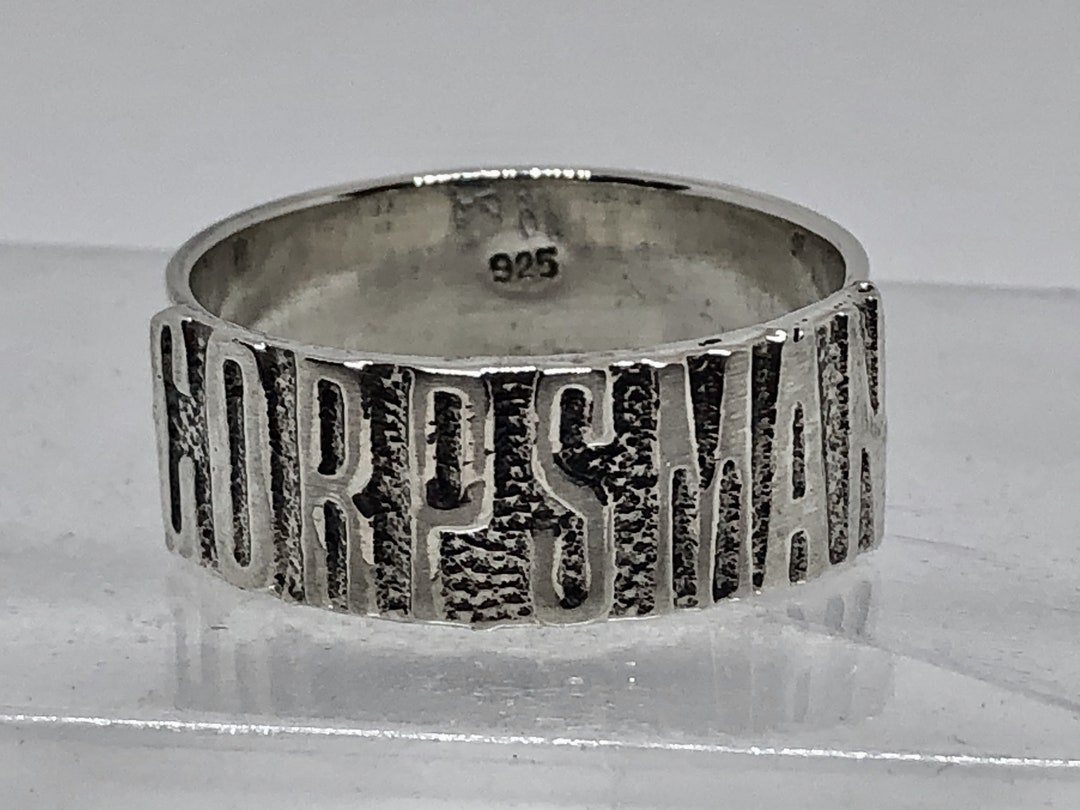 Corpsman Ring, Sterling Silver, Style A - Etsy