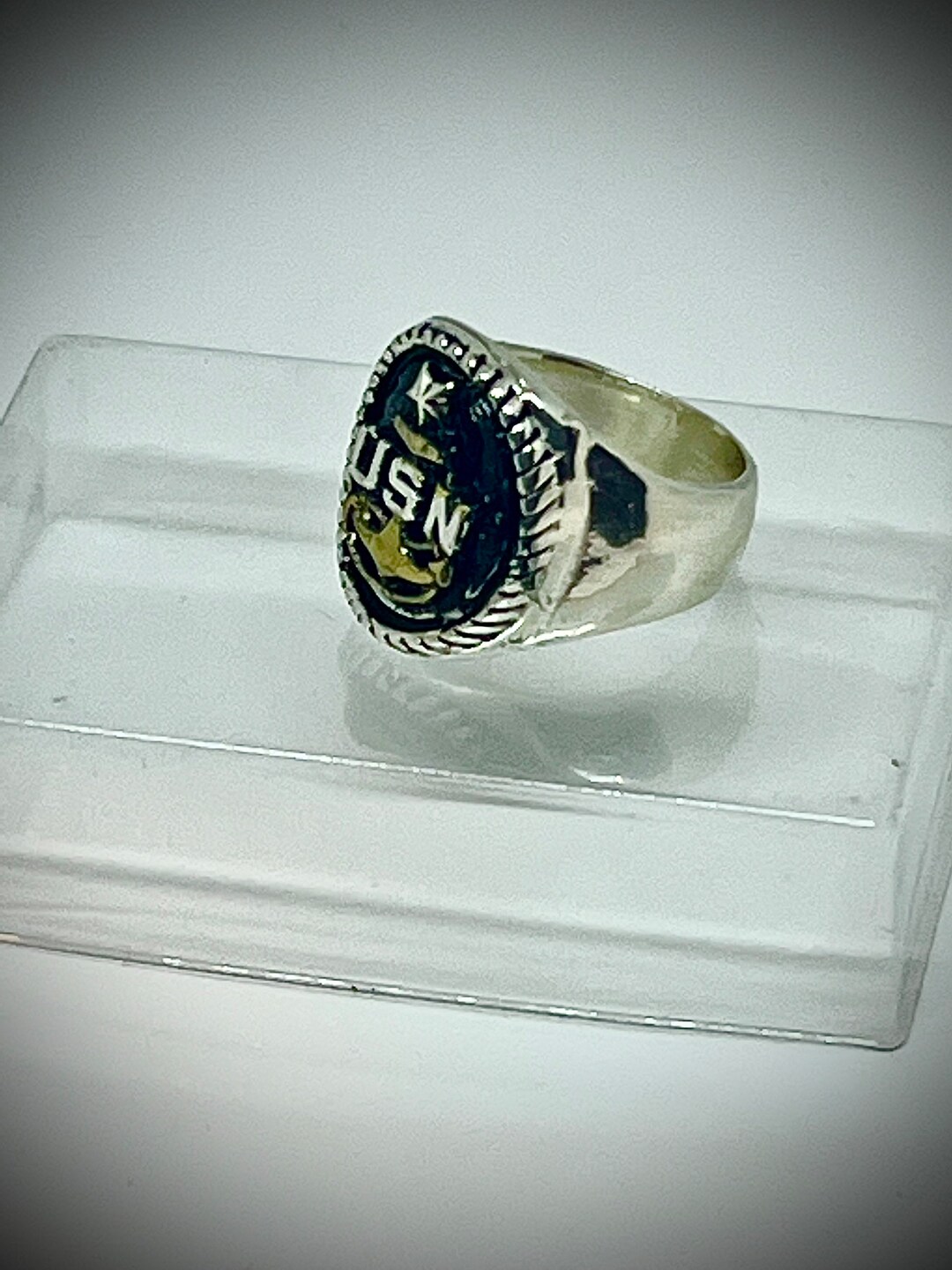 Senior Chief Ring, Navy - Etsy