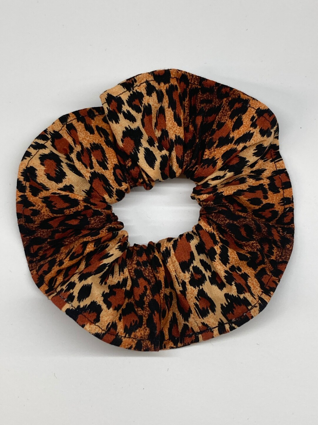 Cheetah Print Scrunchie - Etsy