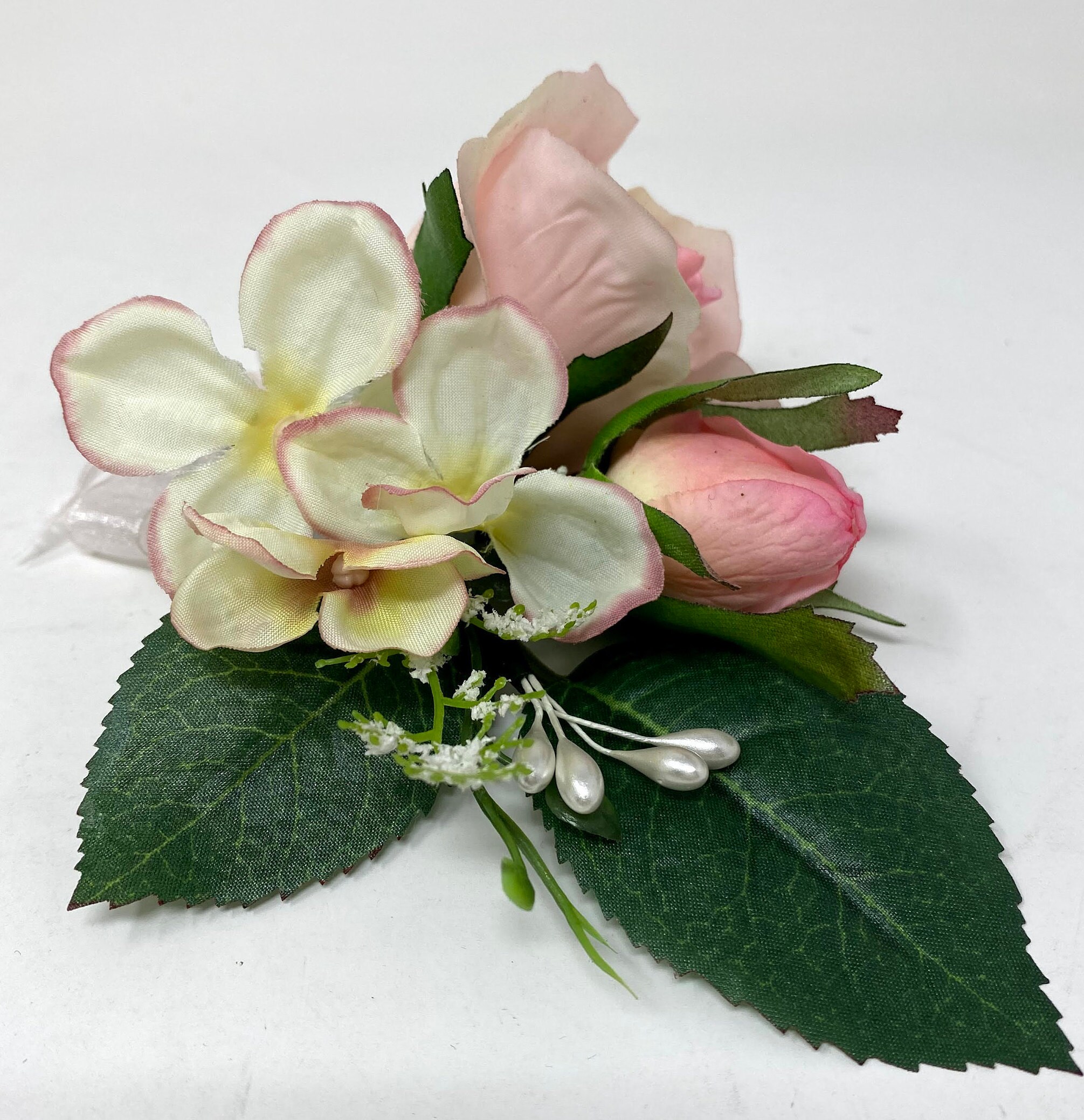 Light Pink Rose Boutonniere Wedding Accessories Prom - Etsy