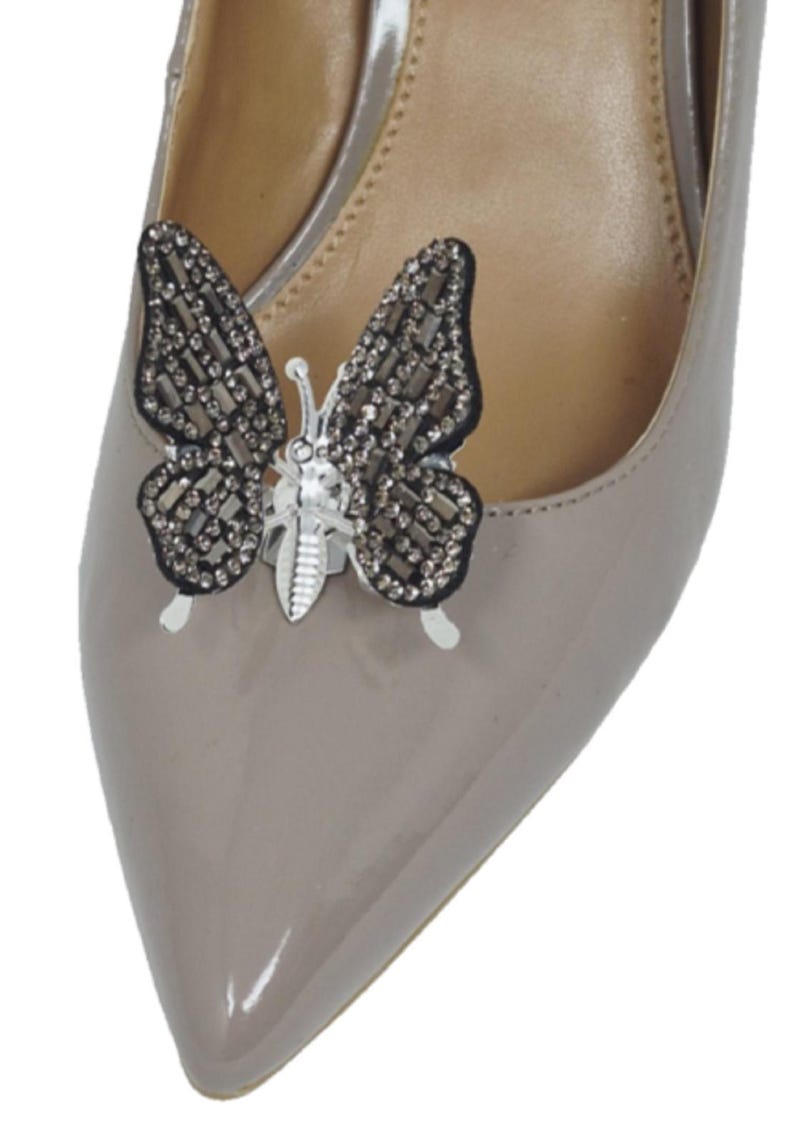 Butterfly Shoe Clips, Prom, Wedding Shoe Accessories, 2 Pcs - Please ...