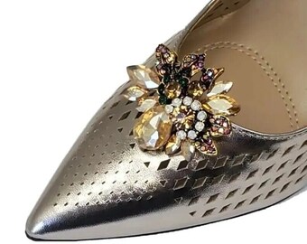 Shoe Clips Gold - Etsy