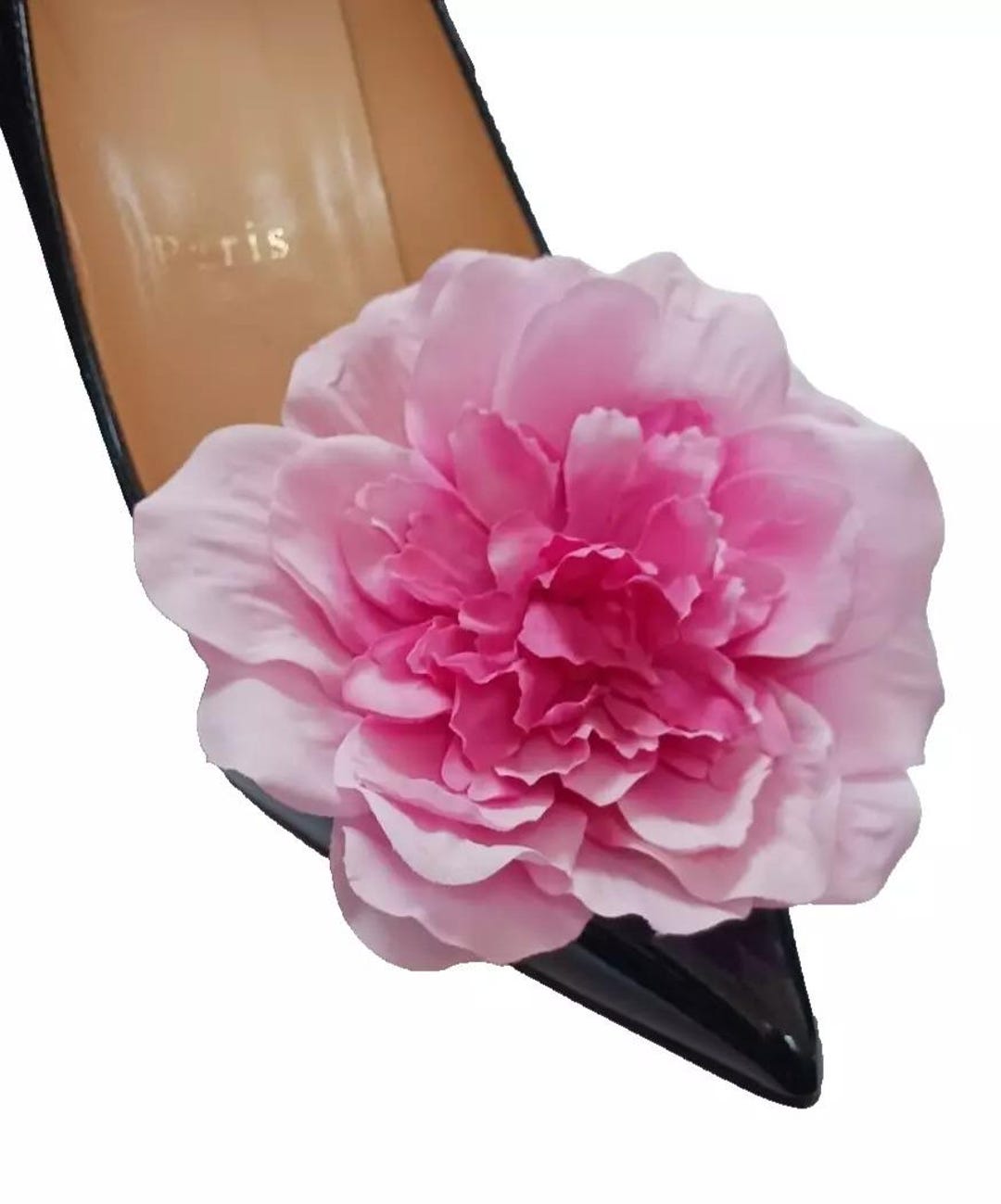 Wedding, Large Flower Shoe Clips, Shoe Accessory, 2pcs - Please Choose ...