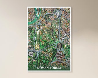 Roman Forum Poster - Etsy
