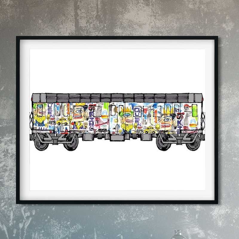 Subway Art Print - Etsy