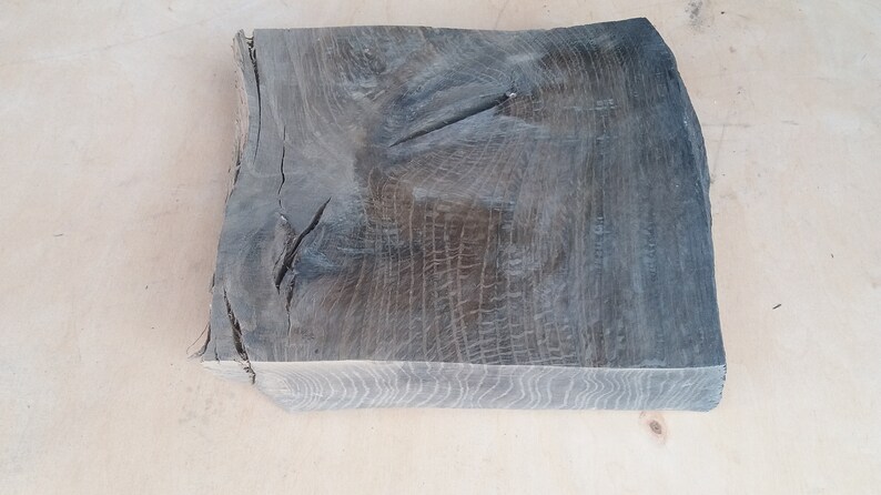 Curved Live Edge Bog Oak Board 9'' X 7'' - Etsy