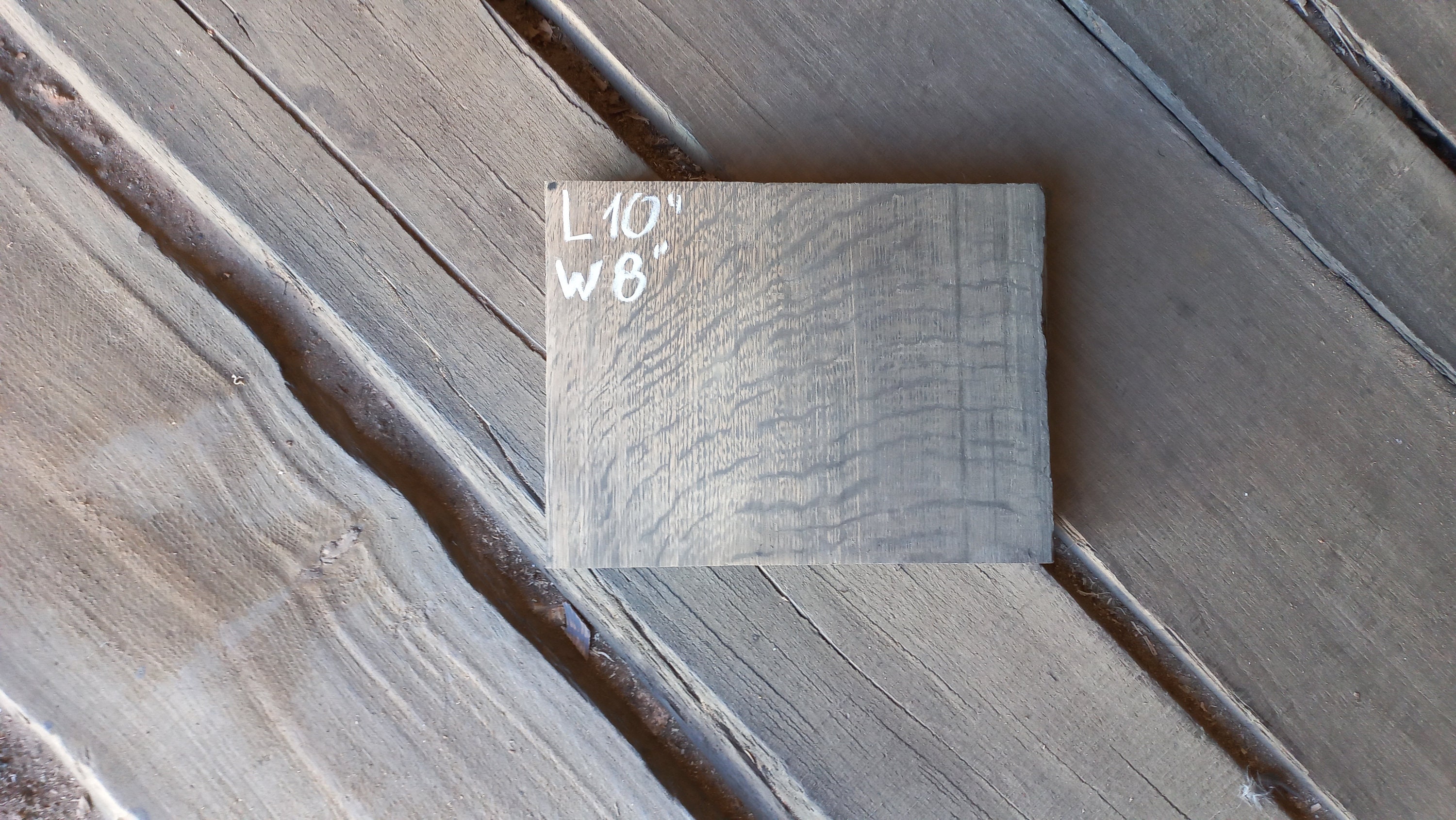 Curved 10 Inches Live Edge Bog Oak Board Size L 10'' - Etsy