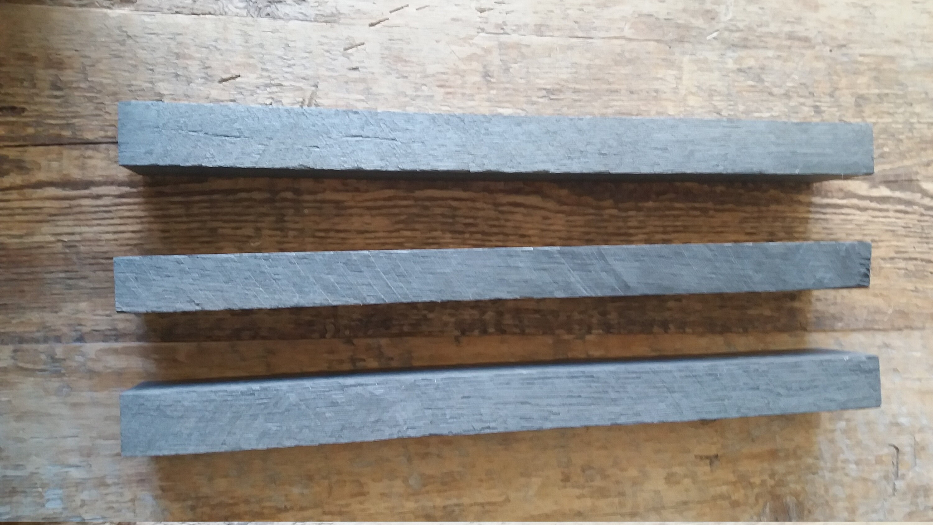 Set of 3 Bog Oak Planks L 16'' X W 1.6'' X T | Etsy