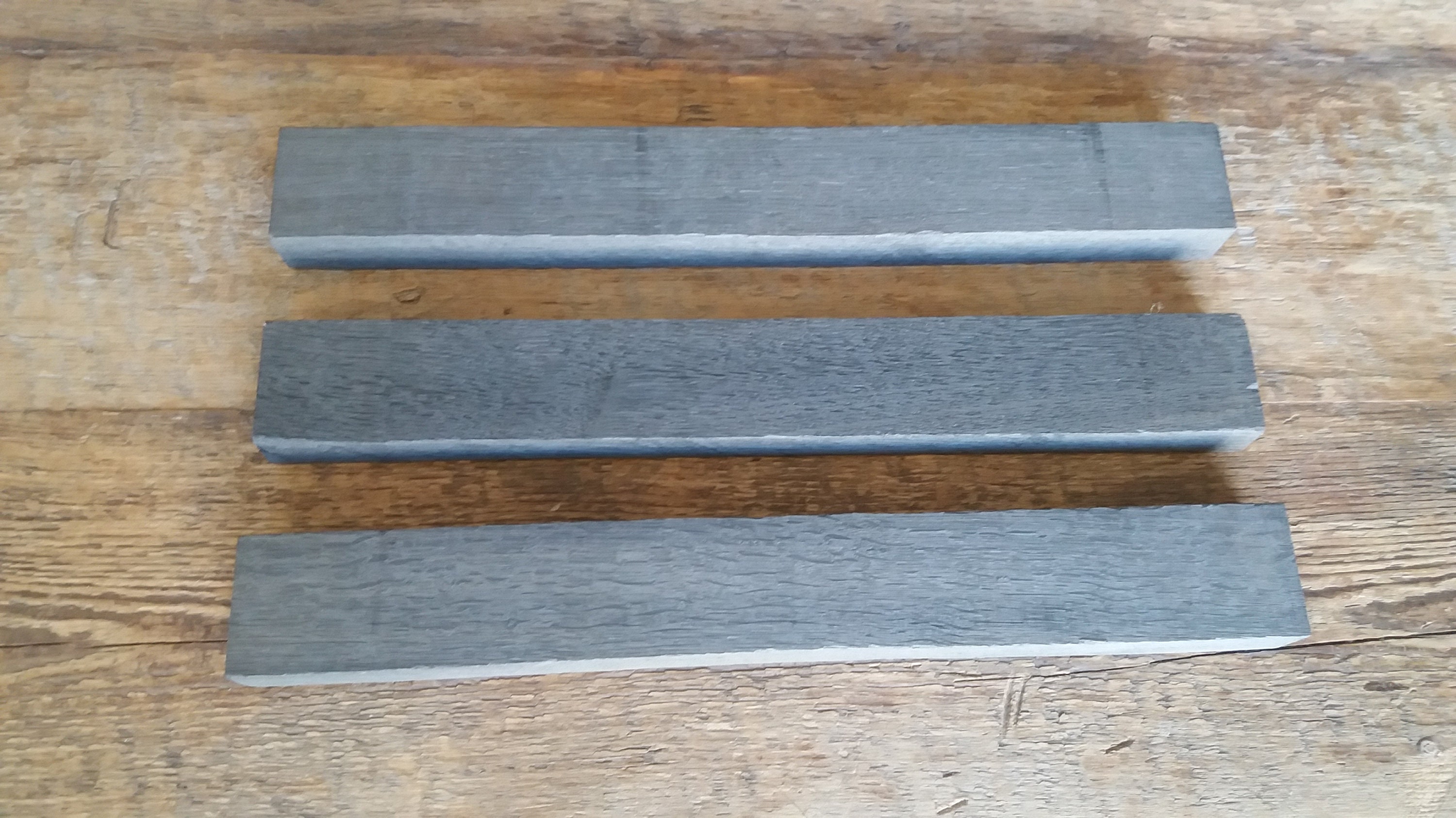 Set of 3 Bog Oak Planks L 16'' X W 1.6'' X T | Etsy