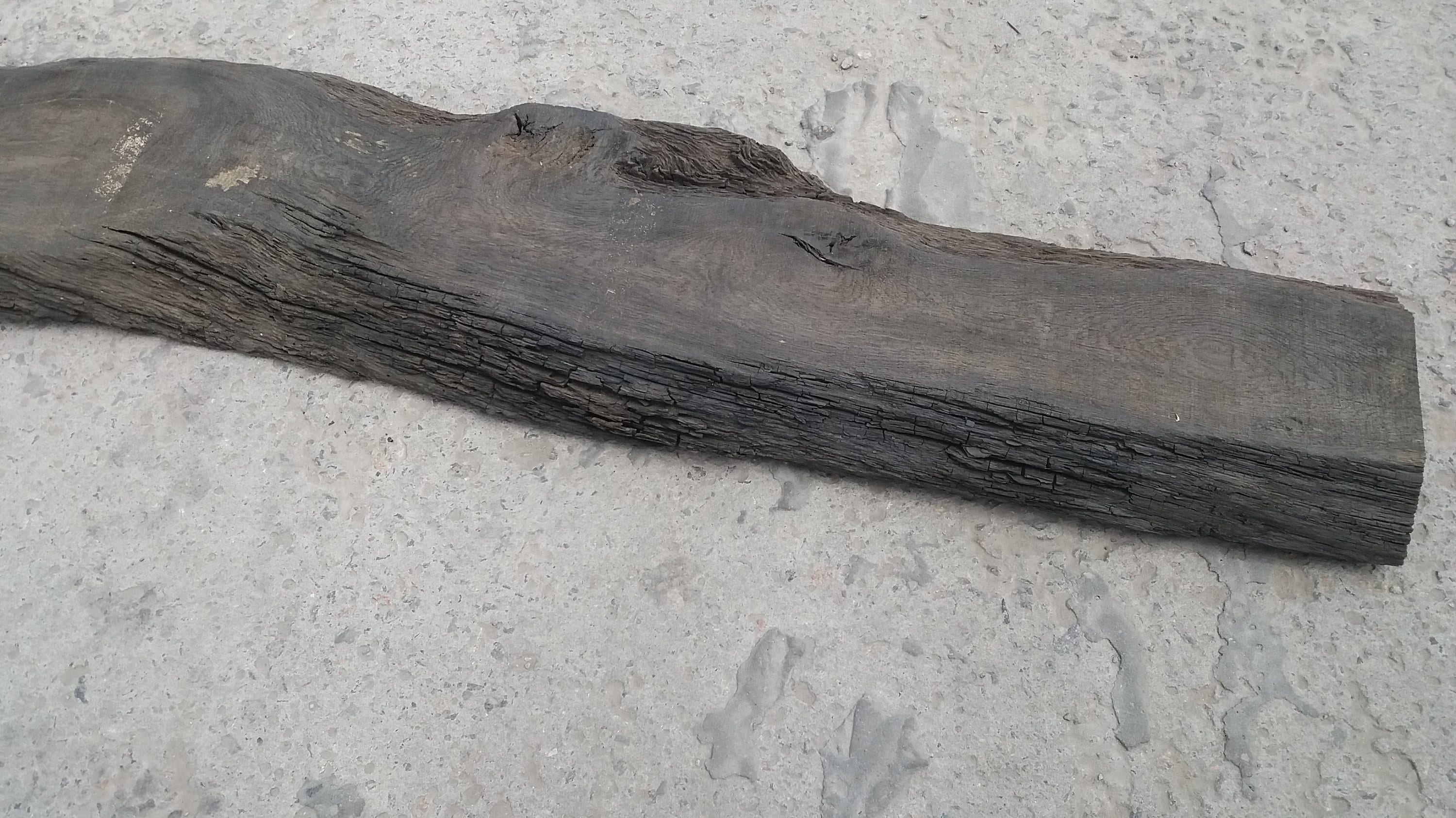 60 Inches Live Edge Bog Oak Board 60'' X 9'' X - Etsy UK