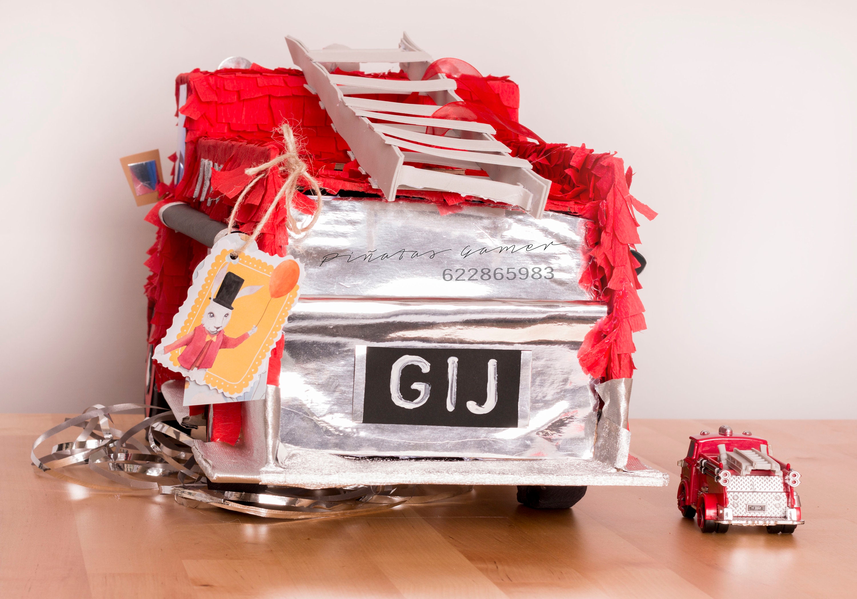 Piñata Fire Truck - Etsy