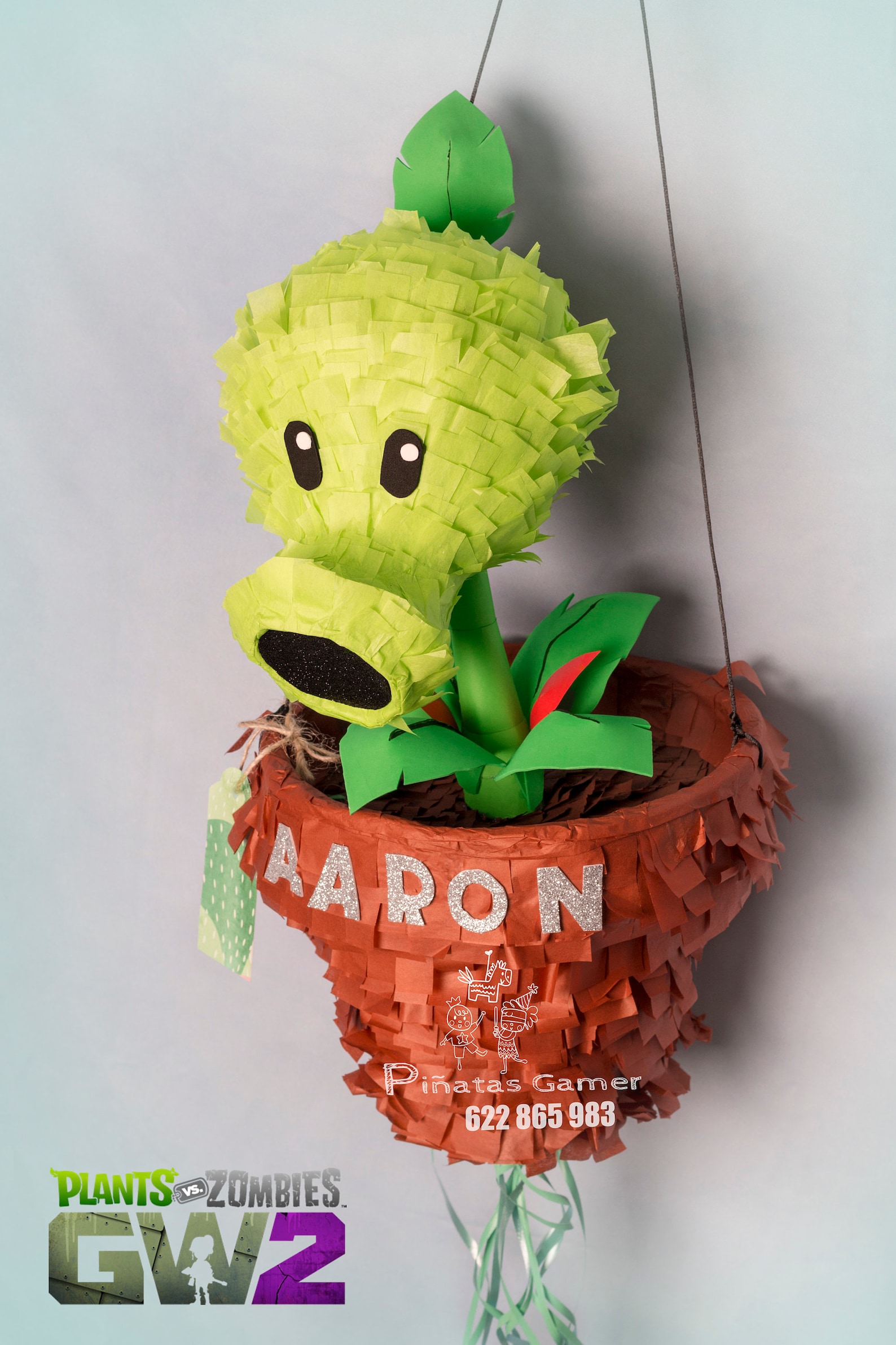 Piñata Plants Vs Zombies - Etsy España
