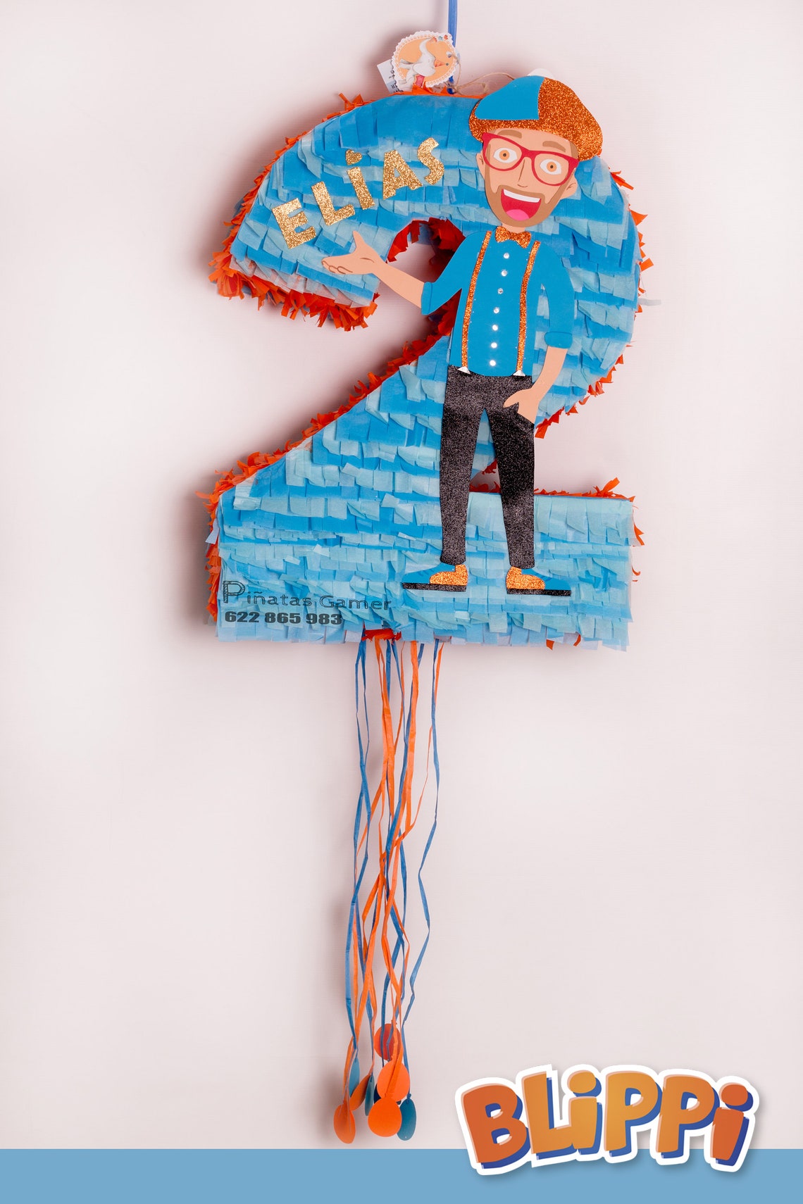 Piñata Blippi - Etsy España