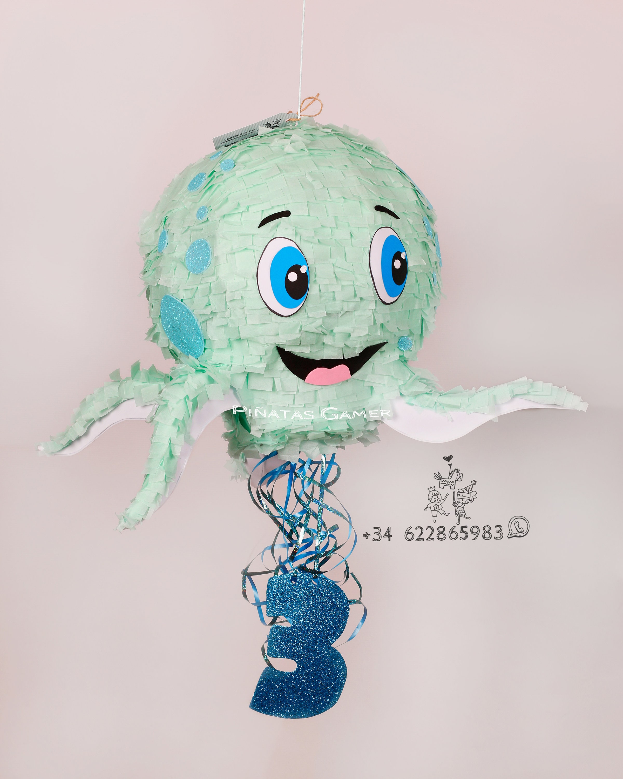 Octopus Pinata - Etsy