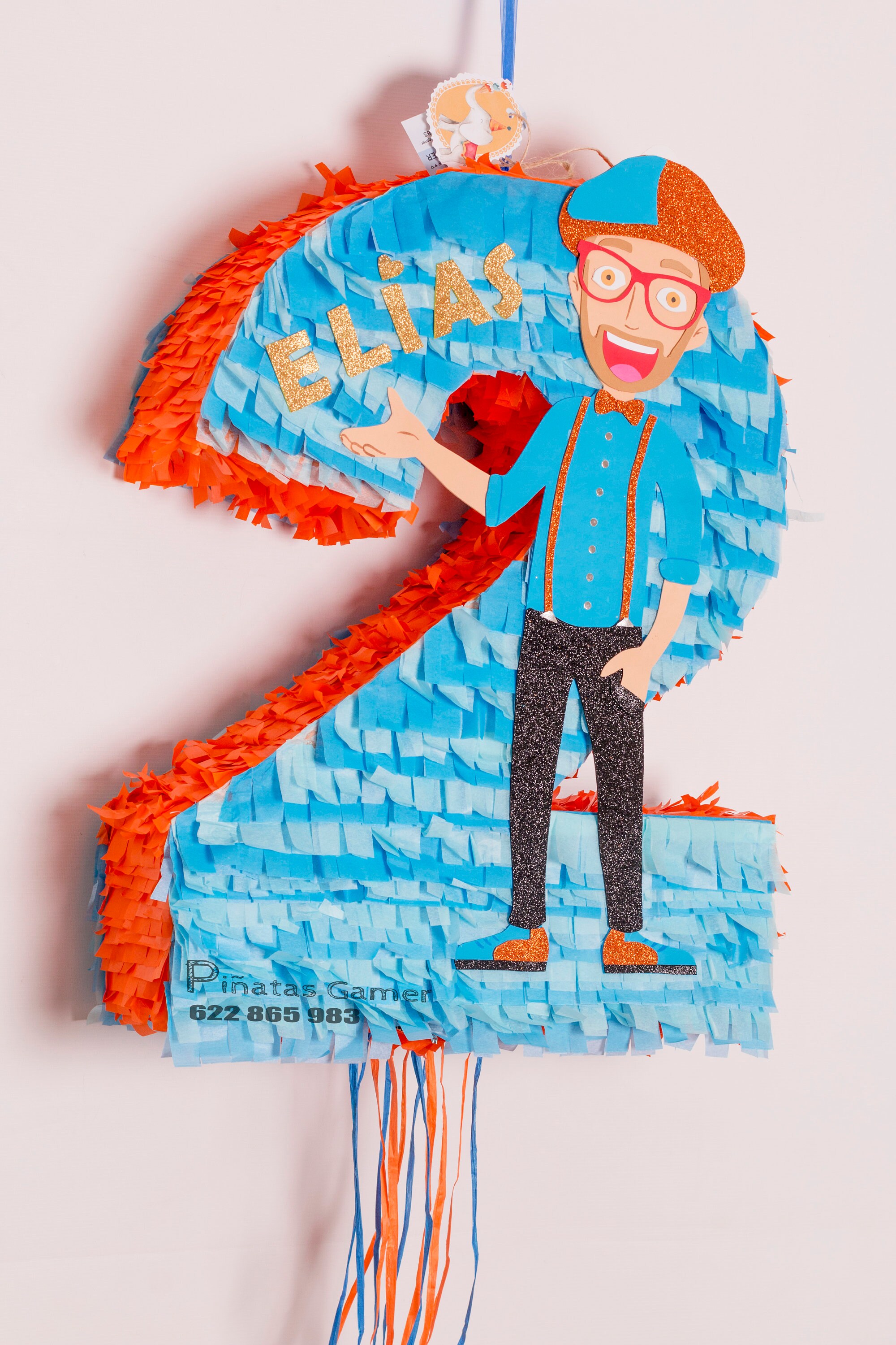 Piñata Blippi - Etsy España