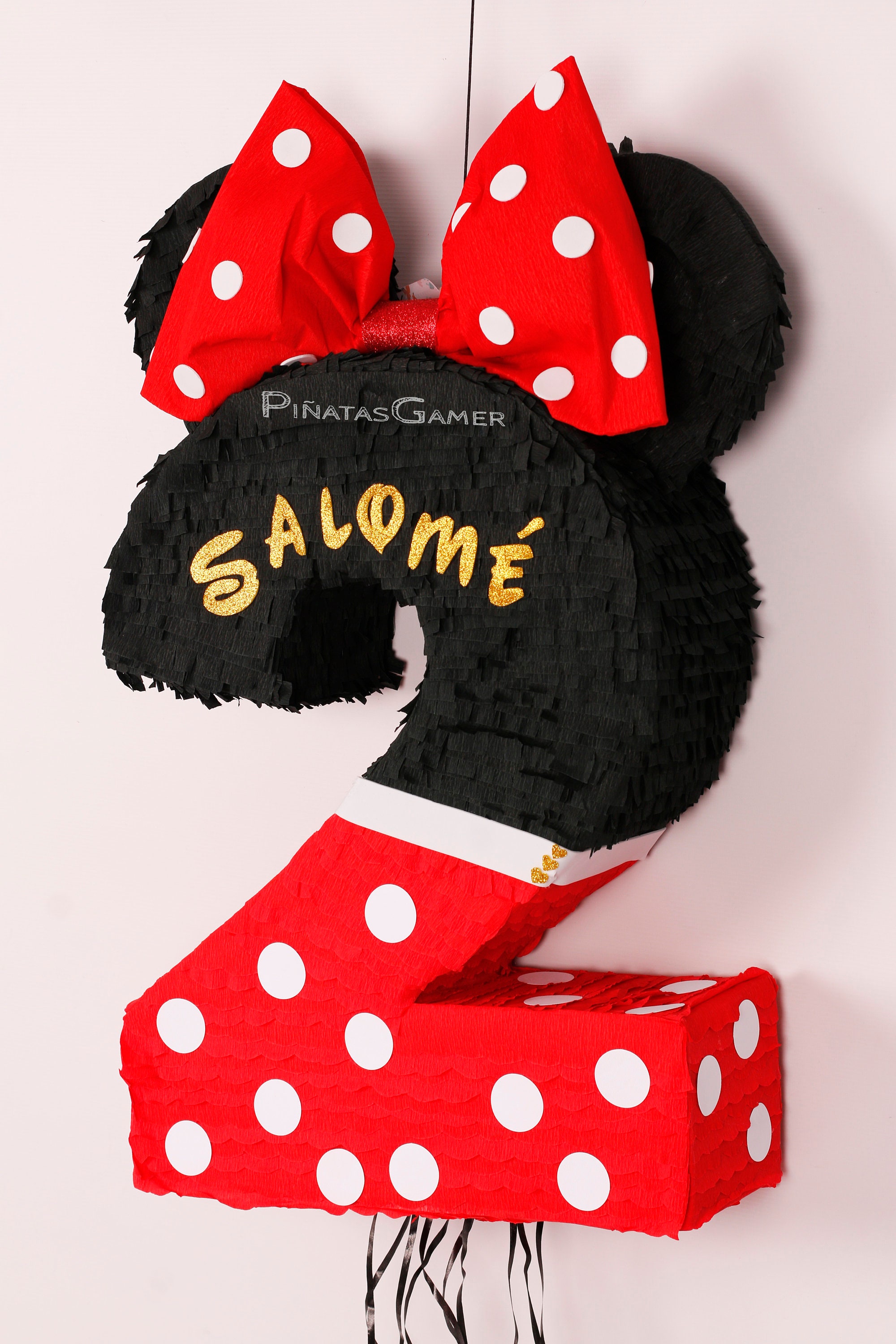 Número o piñata decorativa Minnie Mouse - Etsy España