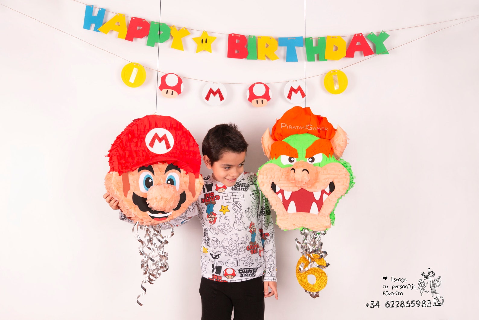 Piñata Super Mario Odyssey / Mario Bros - Etsy France