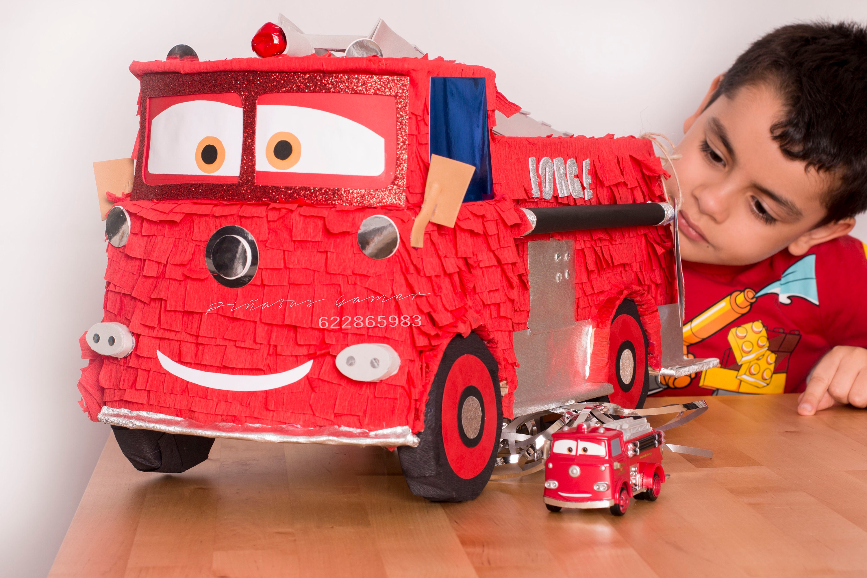 Piñata Fire Truck - Etsy