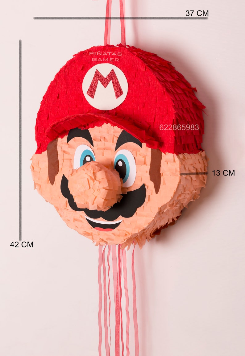 Piñata Super Mario Odyssey / Mario Bros - Etsy España