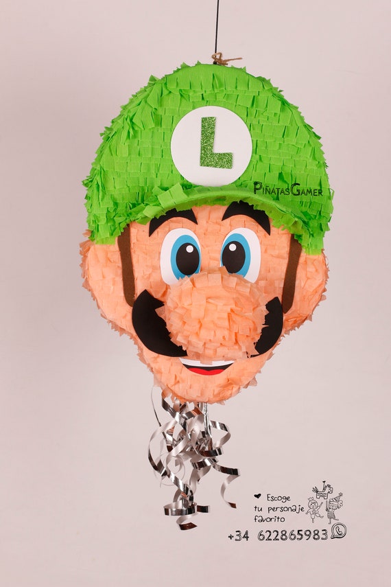 Piñata Luigi / Mario Bros | Etsy