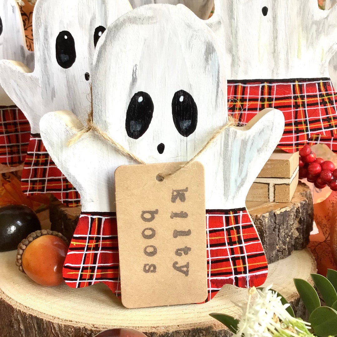 Kilty Boos! Scottish Halloween Ghosts in Kilts. Hand Painted ...
