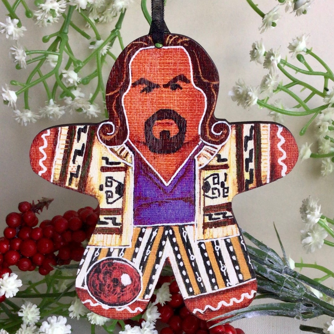 Gingerbread Celebrities! the Big Lebowski Gingerbread Cookie Tree ...
