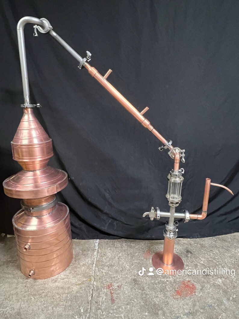 5 Gallon Copper Essential Oil Distiller W/ Seperator - Etsy
