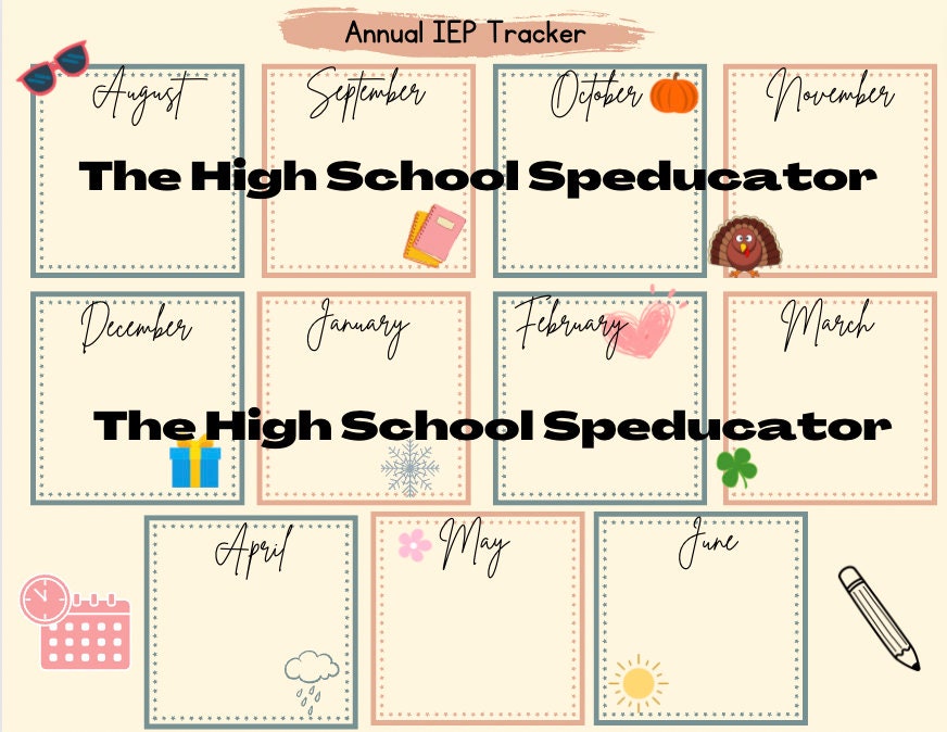 IEP Organization Bundle for Teachers - Etsy