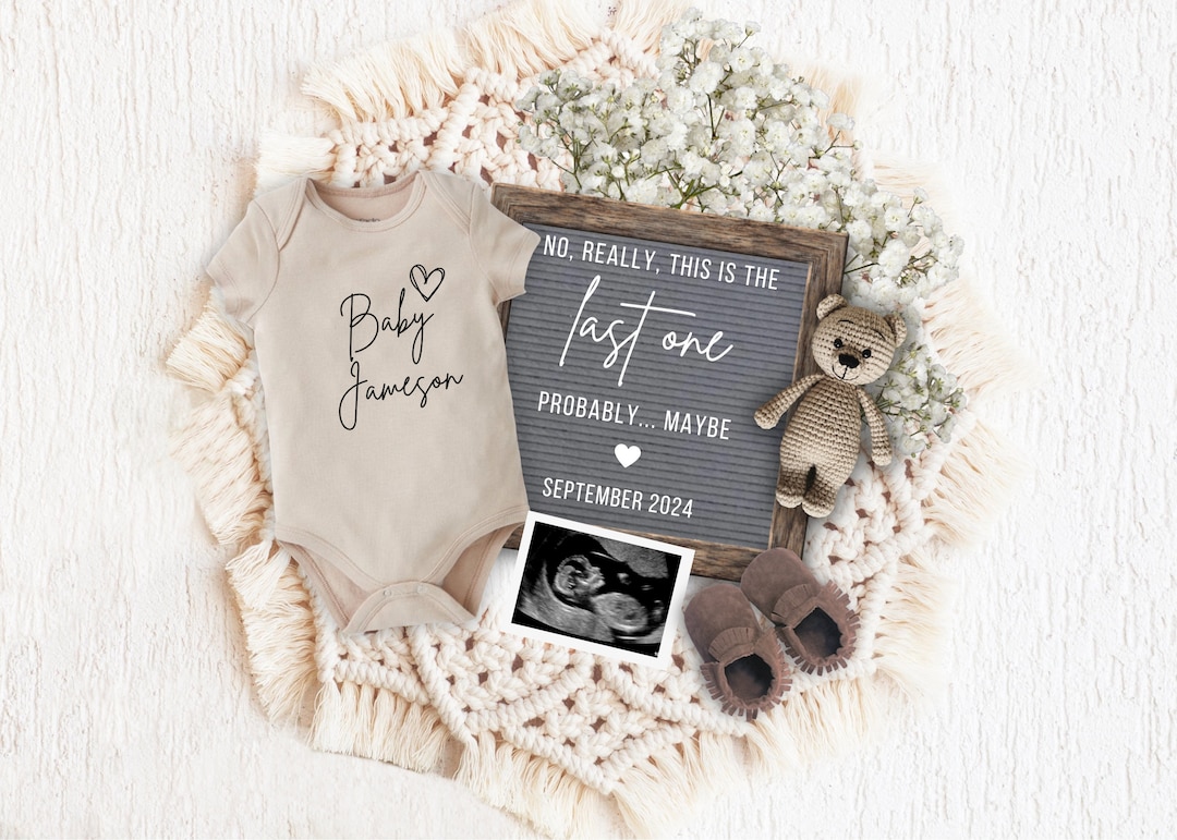 Funny Pregnancy Announcement, I'm the Last One Seriously Baby Reveal ...