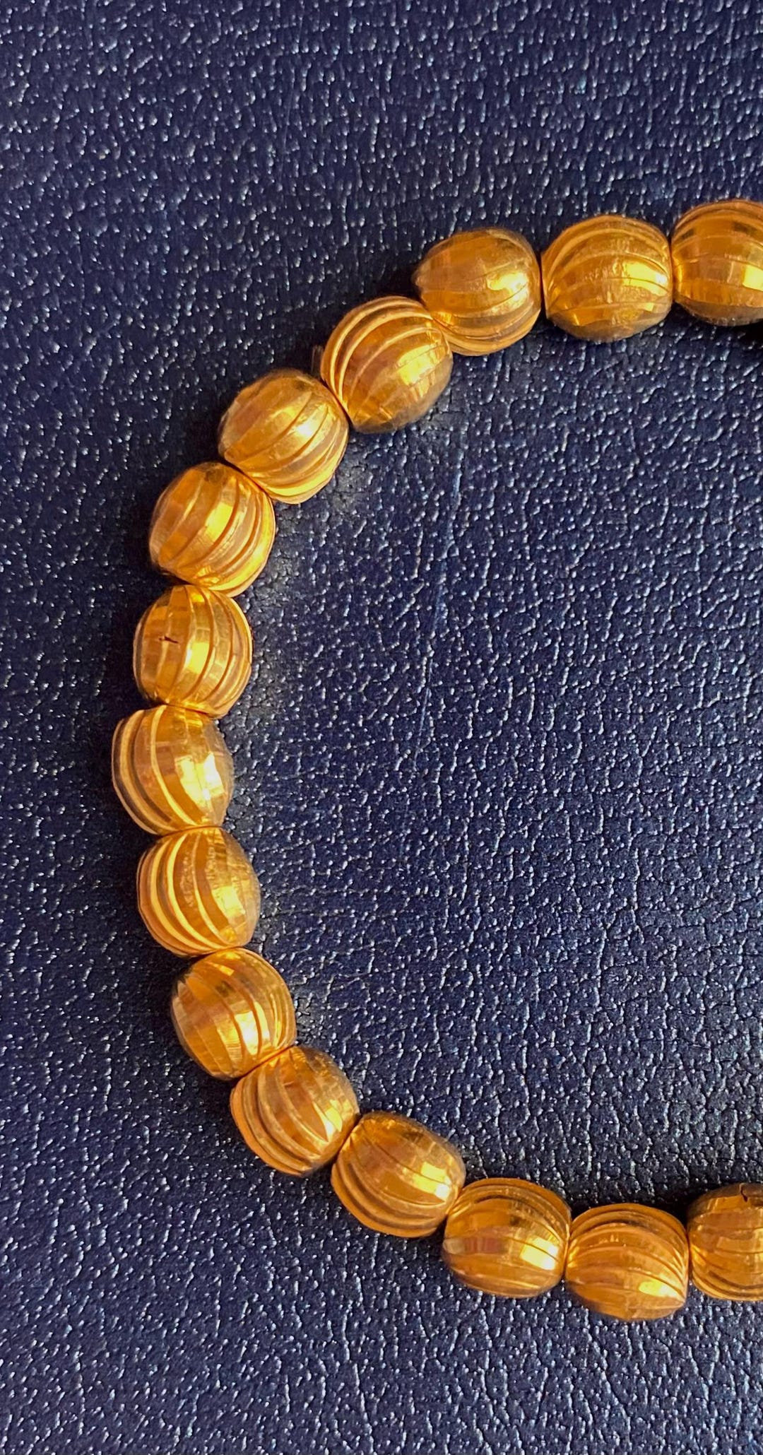 Gold Plated Scallop Beaded Bracelet - Etsy