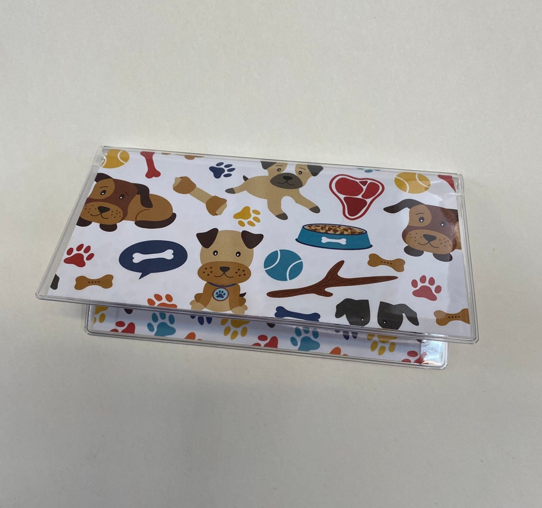 Dog Themed Checkbook Cover (woof) - Etsy