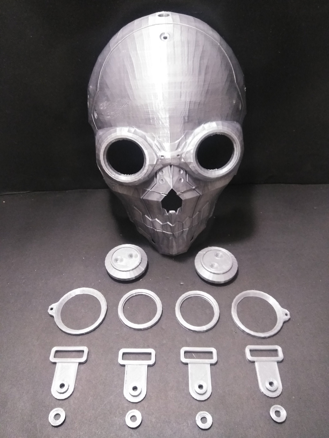 Death Gun Desu Gan Anime Character Cosplay DIY Mask Kit - Etsy