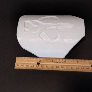 Mandalorian Arm Shields With Insignia or Blank Plate Armor Beskar Armor ...