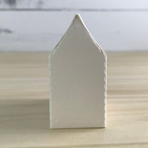 DIY Paper House Kit With 3 Make It Yourself Houses Die Cut From Vintage ...