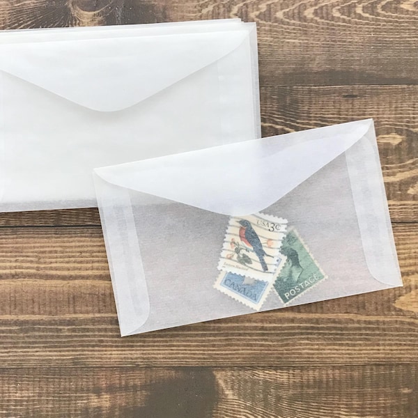 Glassine Envelope - Etsy