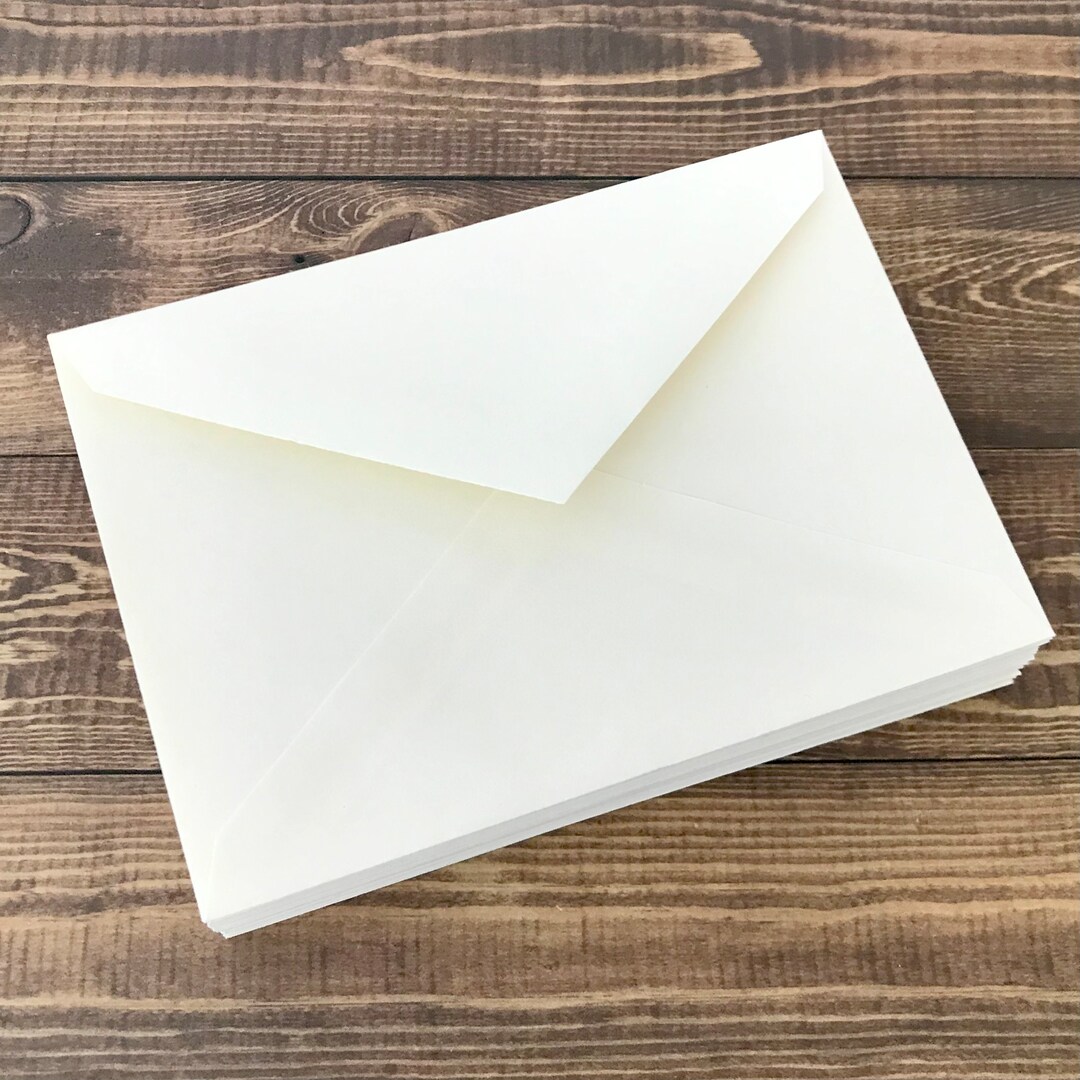 Vintage Cream Colored Envelopes to Pair With Your Letters or Handmade ...