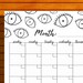 Evil Eye Monthly Planner | Multiple Colors Included | Calendar | Blank ...